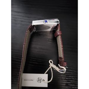 Pablo Raez | Accessories | New In Box Pablo Raez 4mm Brown Leather Mens ...